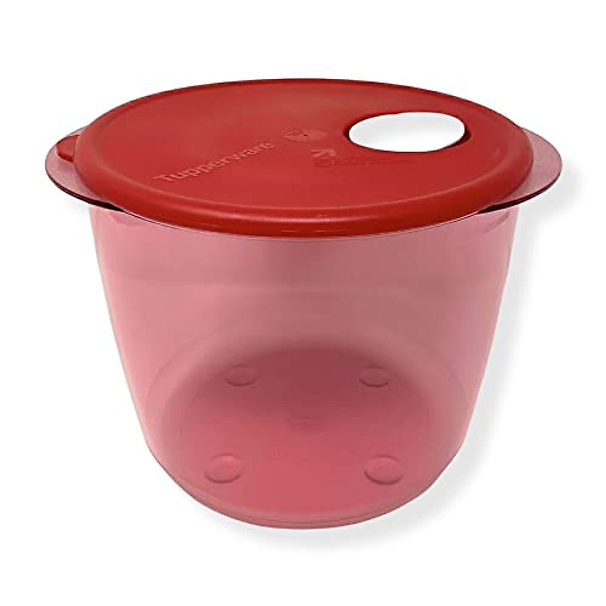 Tupperware Rock N Serve 3 1/2 Qt Microwave Dish Red