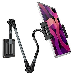 BEATYLIFE Portable Electronic Device Mount, Black, 33.4 inch, Aluminum Alloy Tubes, PVC, Compatible with iPhone 13, 12 Mini, Pro, 11 Pro Max, XS Max, XR, X, Samsung S20, S10