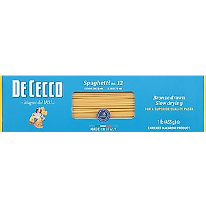 De Cecco Spaghetti Pasta, 16 Oz