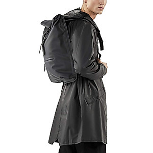 Rains Roll Top Rucksack Black One Size