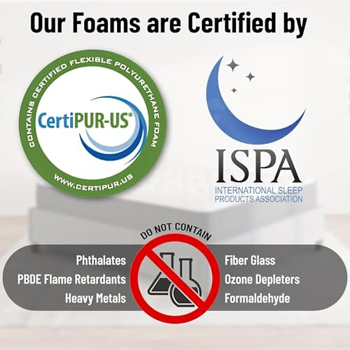 Ottomanson 12" Queen Mattress in a Box Made in USA, Firm Mattress, Hybrid Mattress Cool Improved Airflow with Edge to Edge Pocket Coil, Bed in A Box, Ottopedic