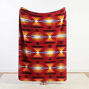 Pendleton Sherpa Throw (Short Sands Red)