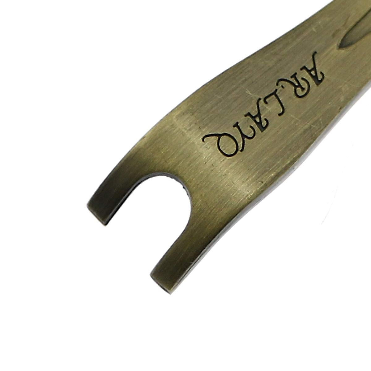 Maxmoral Acoustic Guitar Bridge Pins Puller String Peg Extractor Removal Pulling Tool, Green Bronze