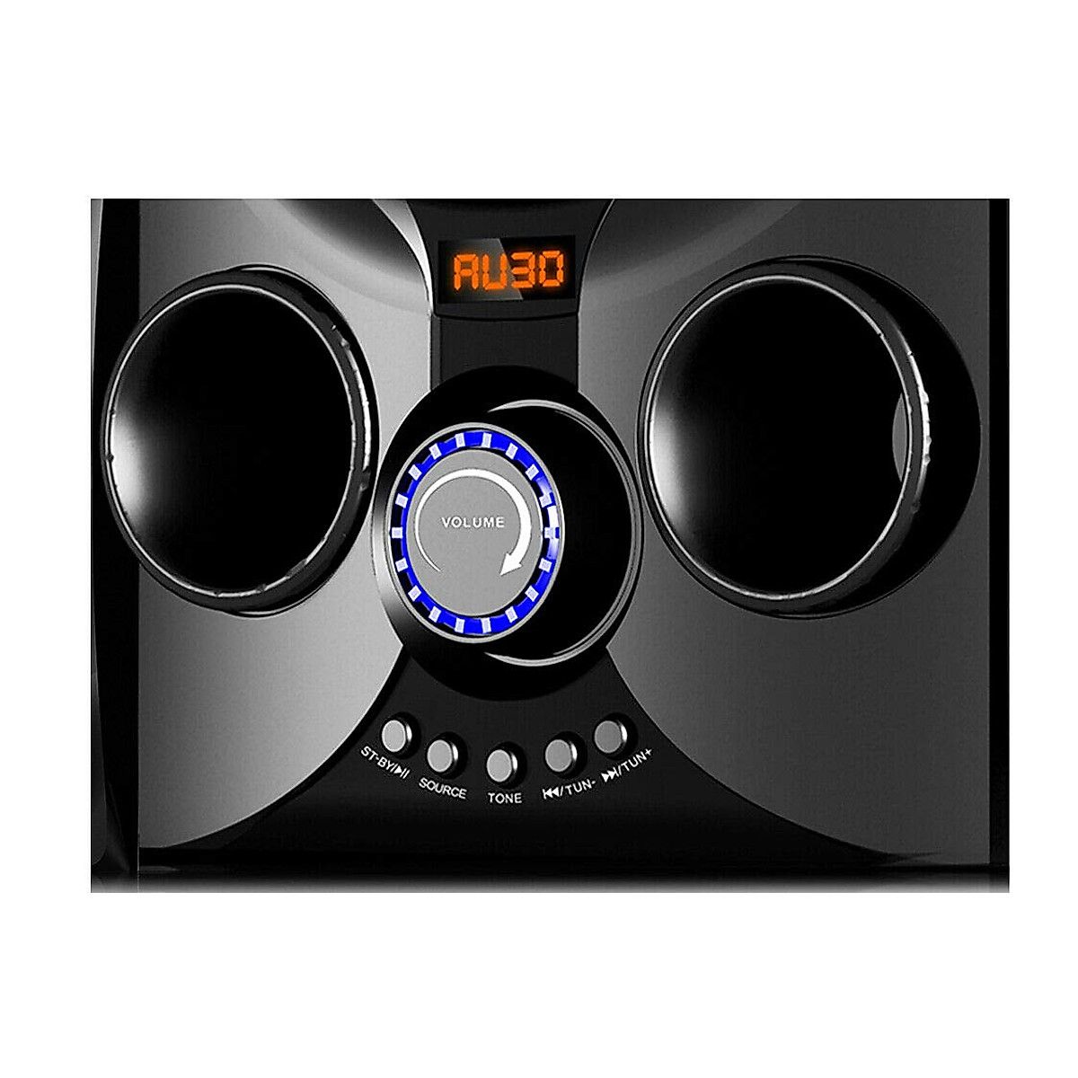 Boytone BT-324F, 2.1 Bluetooth Powerful Home Theater Speaker Systems, with FM Radio, SD USB Ports, Digital Play Back, 40 Watts, RGB Light, Full Function Remote Control, Smartphone, Tablet