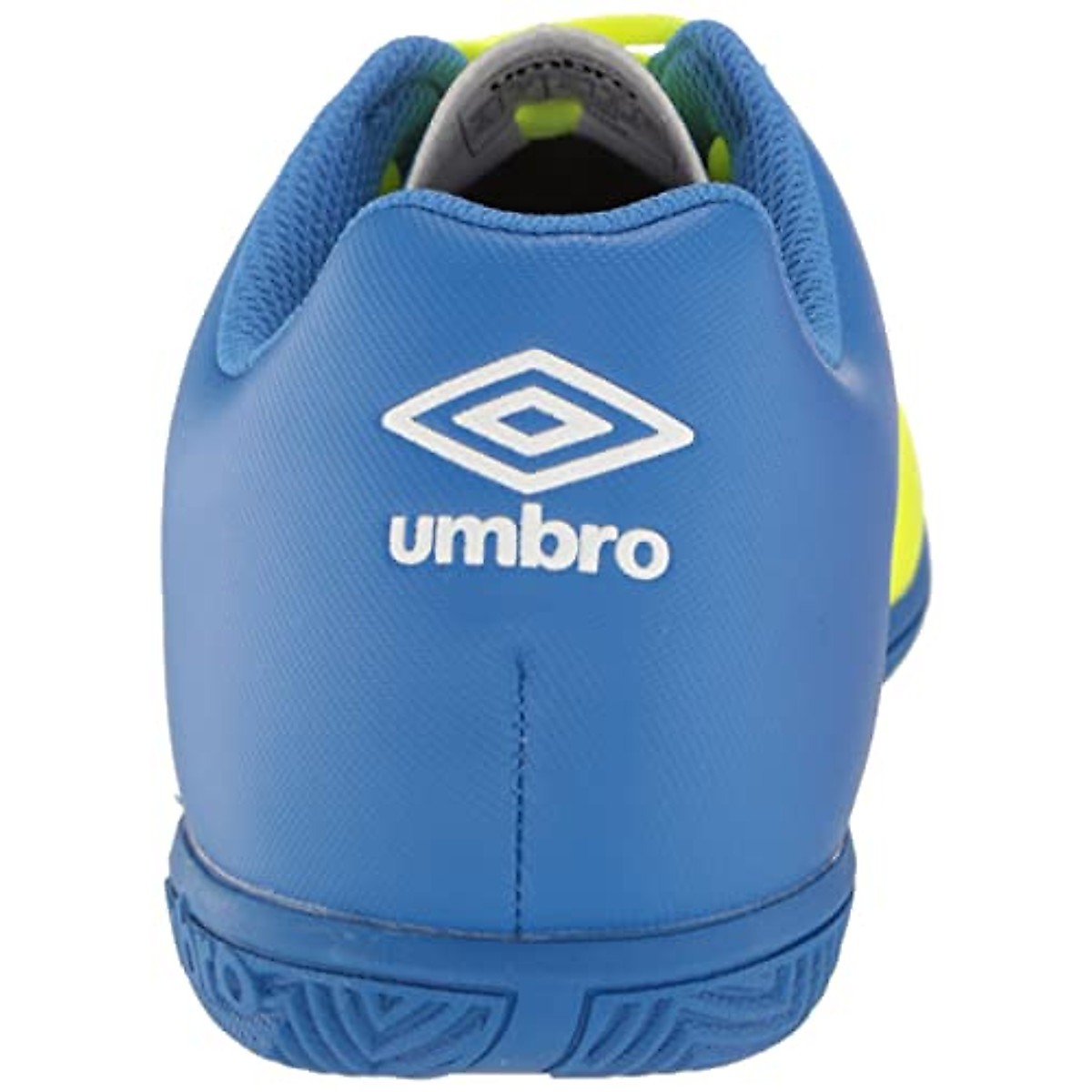 Umbro Men's Classico XI IC Indoor Soccer Shoe, Yellow/Blue, 9