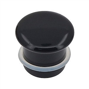 blue palm jewelry Set of 6 Pairs Single Flare Stone Ear Plugs Silicone O-Ring Expander Gauges 8ga - 5/8 inch E554