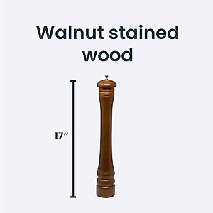 Olde Thompson Since 1944 Hotel Pepper Mill, 17", Walnut