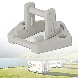 Frezon Aluminum RV Awning Hardware Fit for RV Awning Sunchaser II Replacement Part Bottom Foot Right or Left Side(only for Dometic Rounded Hardware)