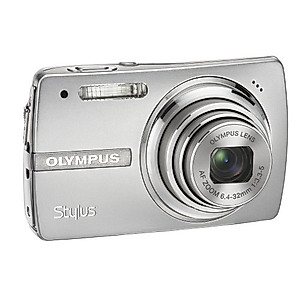 Olympus Stylus 820 8MP Digital Camera with 5x Optical Zoom (Silver)