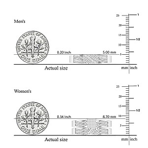 Dazzlingrock Collection 0.42 Carat (ctw) Round White Diamond Men & Women's Engagement Ring Trio Bridal Set, Sterling Silver