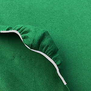 CAIT CHAPMAN HOME COLLECTION Felt Game Table Cover 40" Wide Fabric fits 34"-36" Square Table (Fitting 34"-36" Square Table)