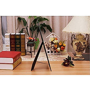 Cq acrylic 6x8 Glass Picture Frame,Silver Mirrored for Photo Display Stand on Tabletop,Pack of 2