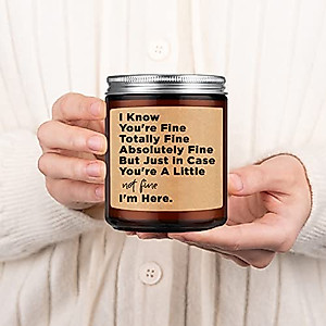 LEADO Scented Candles - Thinking of You Gifts for Women, Men - Encouragement Gifts, Thoughtful Gifts for Women, Friends, Her - Sympathy Gift, Get Well, Divorce Gifts, Support, Cancer Gifts for Women