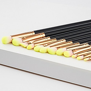 Boar Nylon Hair Brush Makeup Eyebrow Tools Kits Brush 12Pcs Cosmetic Eyeshadow Brush Sets Brush Small Brush
