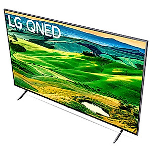 LG QNED80 Series 50-Inch Class QNED Mini-LED Smart TV 50QNED80UQA, 2022 - AI-Powered 4K TV, Alexa Built-In