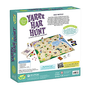 Peaceable Kingdom® Treasure Yarrr-Har-Hunt Game - for Ages 4+ | 1 Set