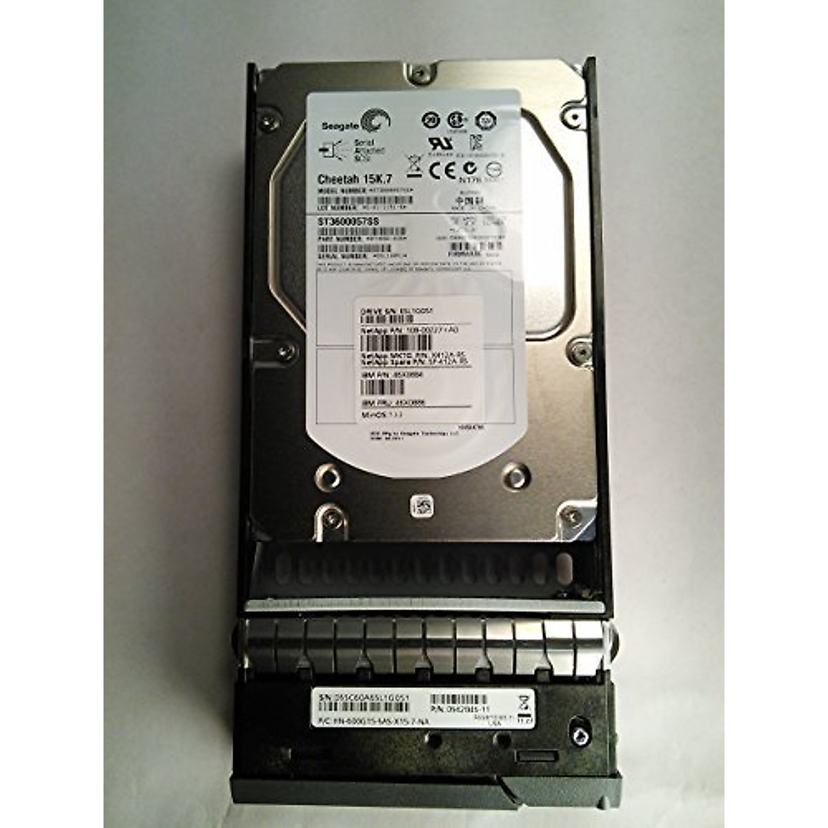 X412A-R5 -NETAPP 600GB 15K 3.5in SAS 6Gbps Hard drive - IBM PN: 46X0884 / IBM FRU PN: 46X0886 / NETAPP PN: 108-00227+A- (Renewed)