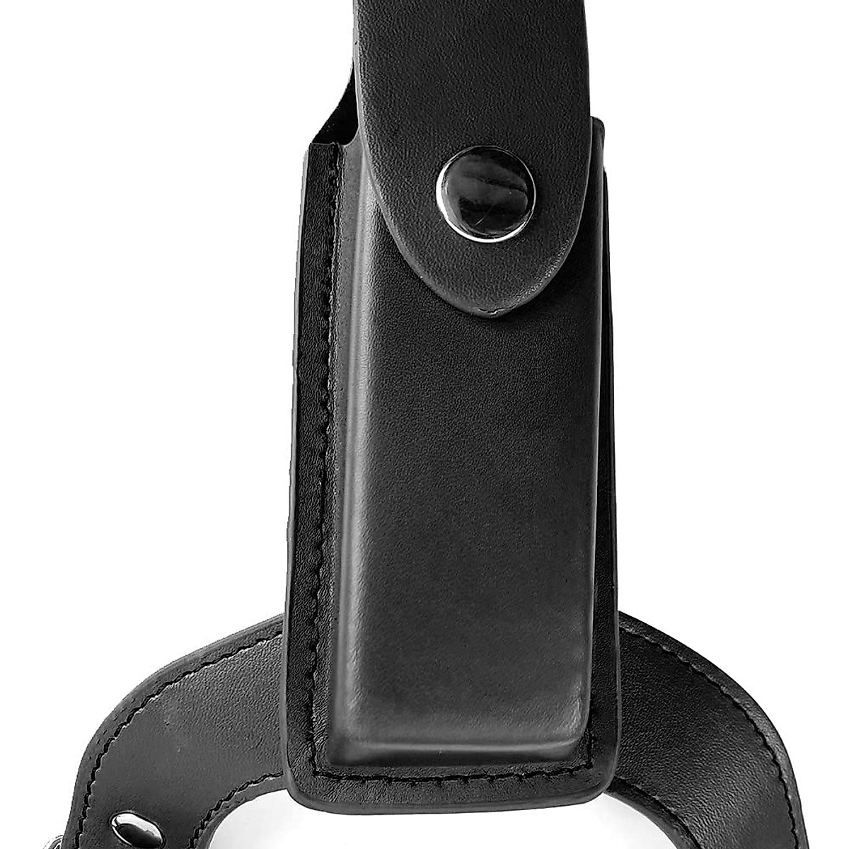 Shoulder Holster, Vertical Shoulder Holster with Magazine Holder PU Leather Adjustable Concealed Carry Shoulder Holster for Right Hand Black