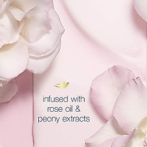 Dove Body Wash 100% Gentle Cleansers, Sulfate Free Peony and Rose Oil Effectively Washes Away Bacteria While Nourishing Your Skin, 22 Fl Oz (Pack of 4)