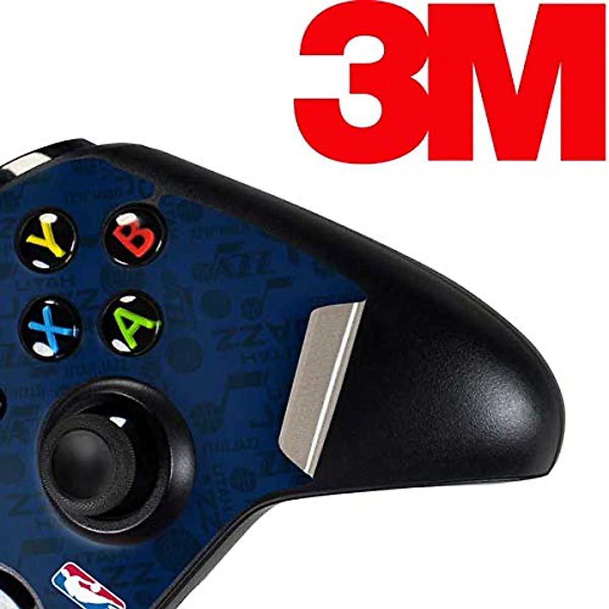 Skinit Decal Gaming Skin Compatible with Xbox One Controller - Officially Licensed NBA Utah Jazz Blast Design