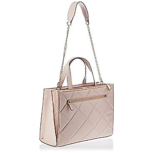 GUESS womens Dilla Elite Society Satchel, Blush, One Size US