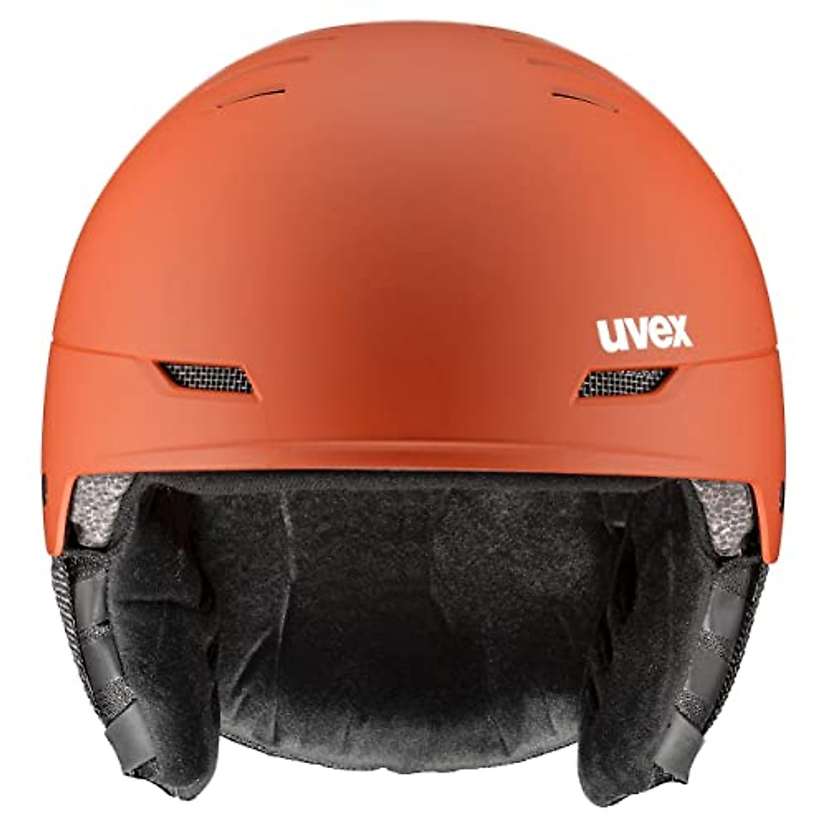 uvex Wanted, Adjustable ski & Snowboard Helmet with closable Ventilation System for Women & Men, Fierce red Stripes mat, Medium