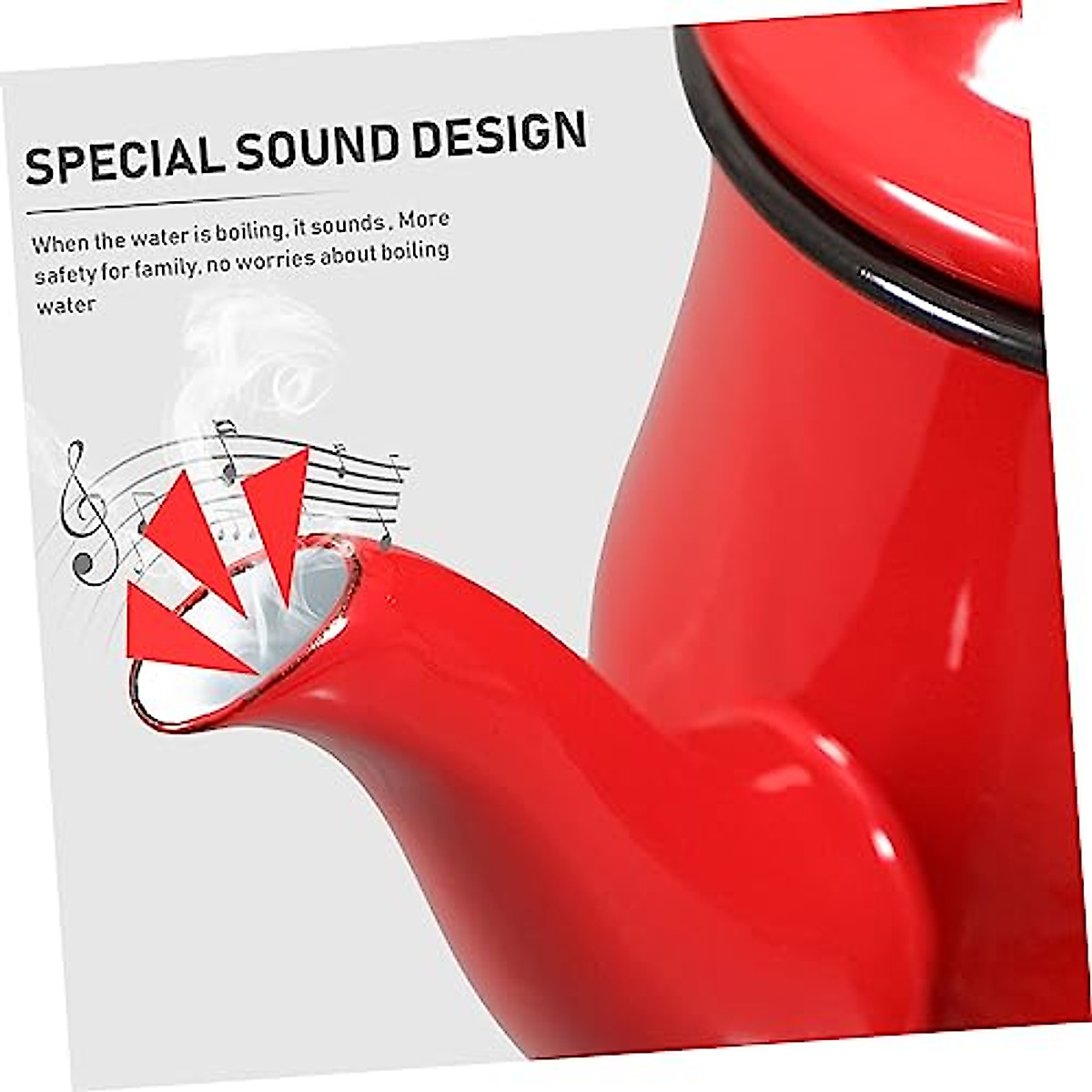 Hoement Enamel Kettle stovetop enamel teakettle whistling tea kettles whistle boiling kettle grease jug stove top water kettle enameled teakettle china teapot Turkey induction cooker