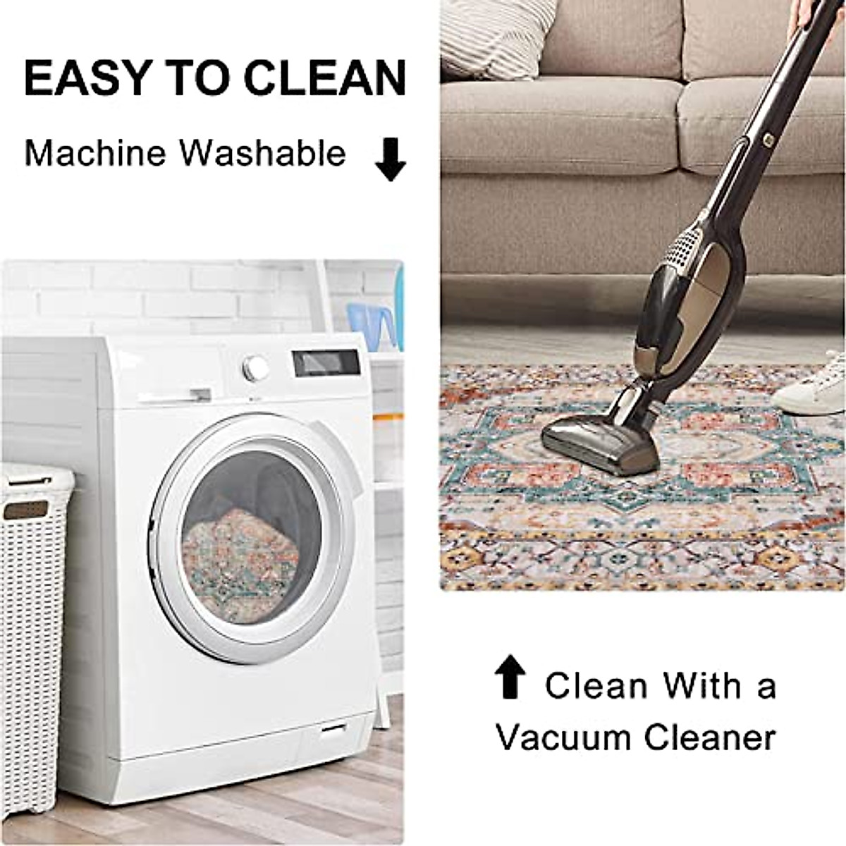 Entry Rugs for Inside House 2x3 Rug Washable Area Rugs Small Rugs Entry Rug 2x3 Rugs for Entryway Small Rugs for Entryway