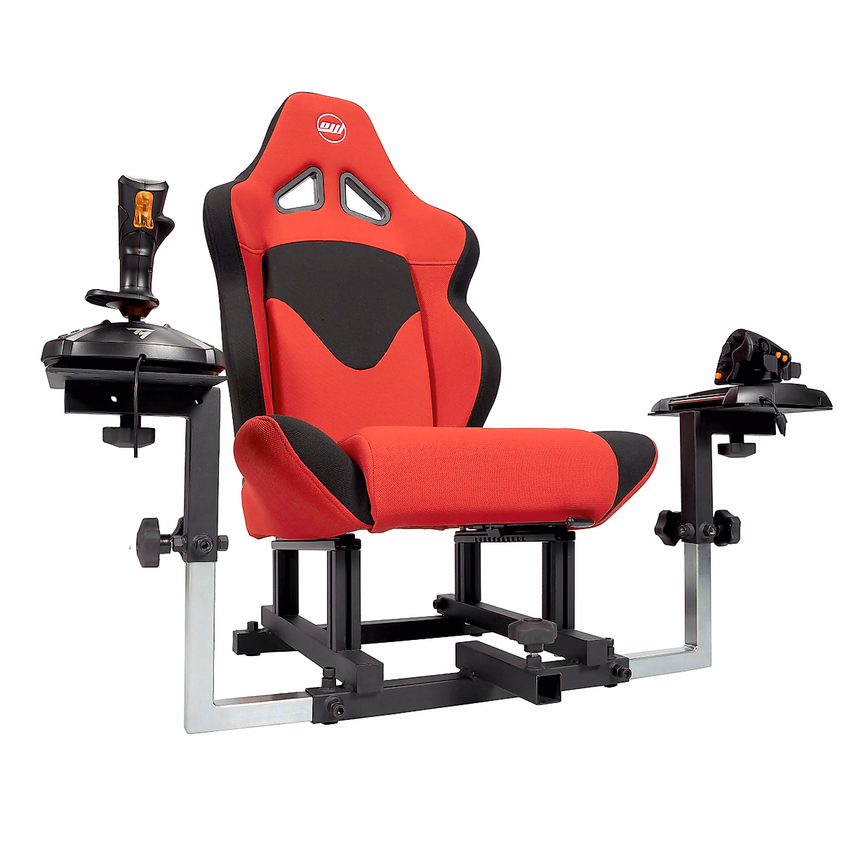 OpenWheeler | Configuration 1 | Flight Simulator HOTAS Add-on Kit. Fits Thrustmaster T.Flight One / 4, T16000M, Airbus, Logitech X56, X52, X52Pro, VKB Gladiator, CH Products, Hori