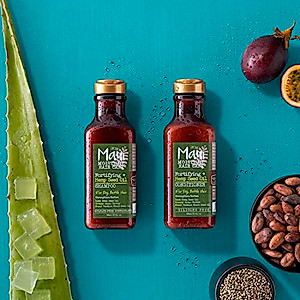 Maui Moisture Fortifying + Hemp Seed Oil Hydrating Vegan Shampoo for Dry Hair SiliconeFree SulfateFree Surfactant Aloe Shampoo to Strengthen Weak or Brittle Hair, 13 Fl Oz