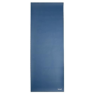 B YOGA B Mat Strong 6mm Thick Yoga Mat, 100% Rubber, Sticky & Eco-Friendly Exercise Mat, Non-Slip for Hot Yoga, Fitness, Pilates, Exercise, Stretching, Gym or Home Workouts (71" Deep Blue)