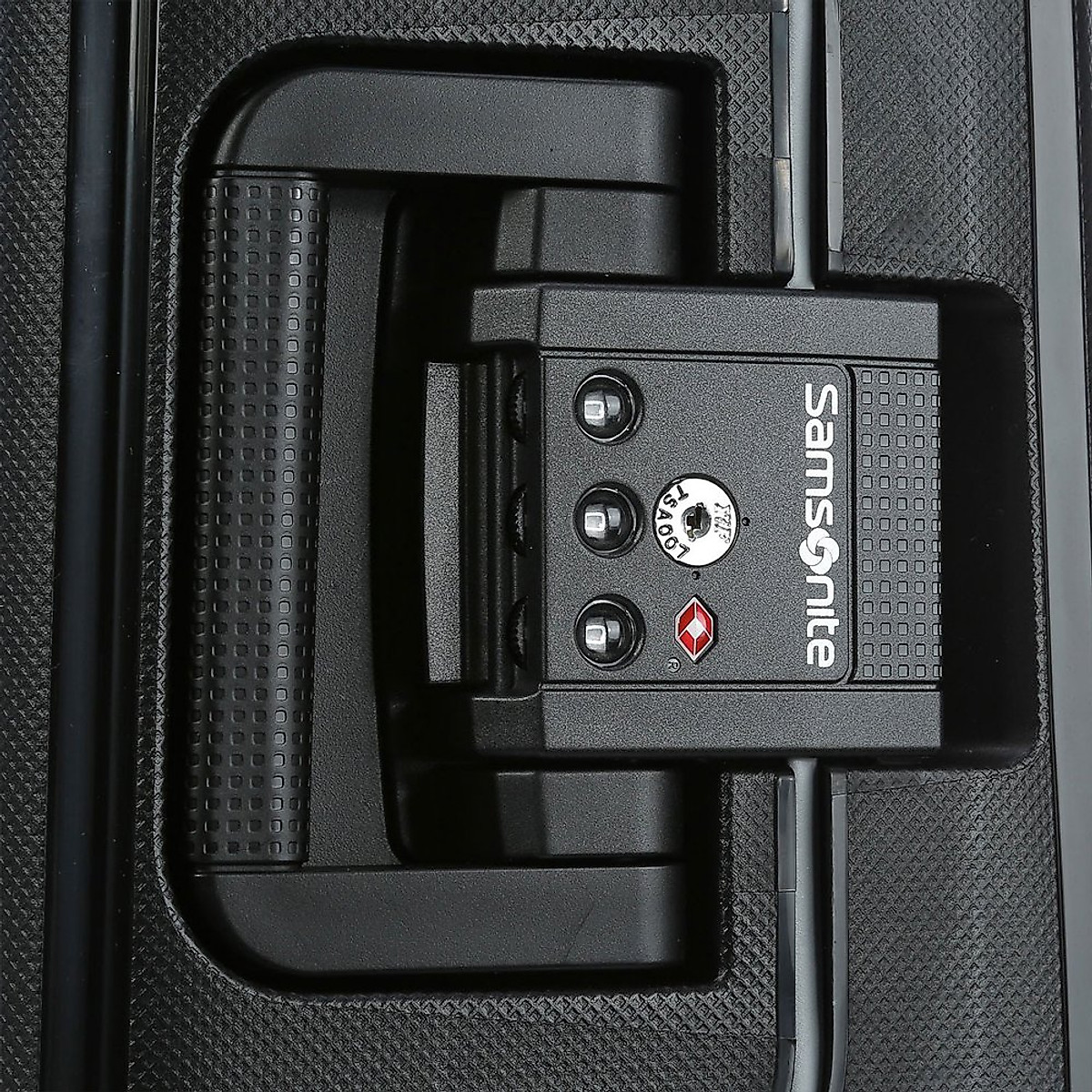 Samsonite 49308-1041 S'Cure 28 Inch Zipperless Spinner Luggage - Black Bundle w/Deco Gear Luggage Accessory Kit (10 Item)