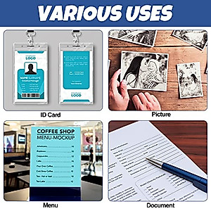 400 Pack 5.3 x 7.4 Inch Thermal Laminating Pouches 3 Mil Clear Laminating Sheets Plastic Laminating Paper Hot Glossy Laminator Pouches Office Laminating Supplies for Letter Photo Card ID Badge