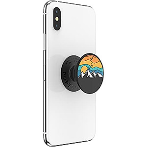 ​​​​PopSockets Phone Grip with Expanding Kickstand, Nature PopGrip - Mountain High