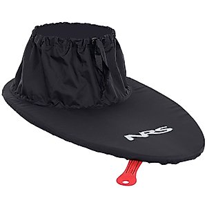 NRS Basic Nylon Kayak Sprayskirt-L Black
