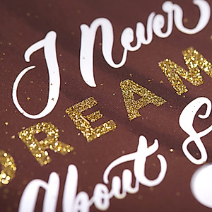 Once Upon A Time Graduation Cap Topper with Flowers, Grad Cap Decorations, Class of 2025 Grad Cap Topper, I never dreamed about success it. Estee Lauder