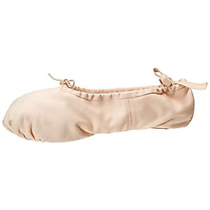 Sansha unisex-adult Pro 1 Canvas Ballet Slipper,Light Pink,6 M (4 M US Women's)
