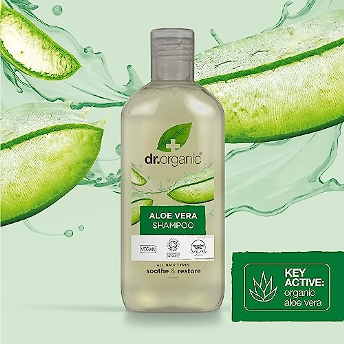 Organic Doctor Aloe Vera, Shampoo, 9 Fluid Ounce