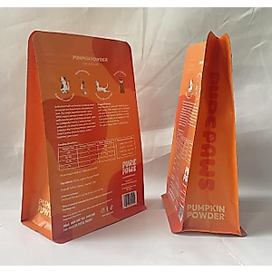 Pure Paws Organic Pumpkin Powder for Dogs, Puppies, Cats, and Kittens: Your Pet's Essential Digestive Supplement 7.5oz