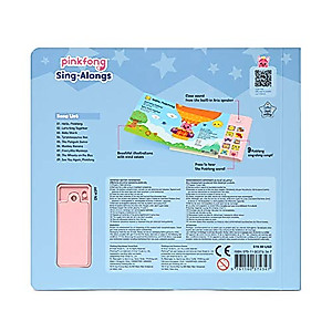 Pinkfong Sing-Alongs 10 Button Sound Book | Baby Shark Toys | Learning & Education Toys | Interactive Baby Books for Toddlers 1-3 | Gifts for Boys & Girls