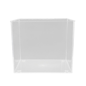 ZHIZHOUNEY Transparent Plastic Fish Bowl with Anti Slip Bottom Aquarium Aquatic Pet Supplies Practical Fish Tank Flower Plant Vase Plastic Aquarium Tank Plastic Aquarium Tank Large