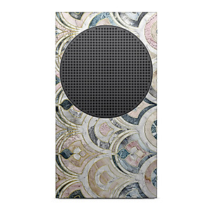 Head Case Designs Officially Licensed Micklyn Le Feuvre Art Deco Tiles in Soft Pastels Art Mix Vinyl Sticker Gaming Skin Case Cover Compatible with Xbox Series S Console and Controller Bundle