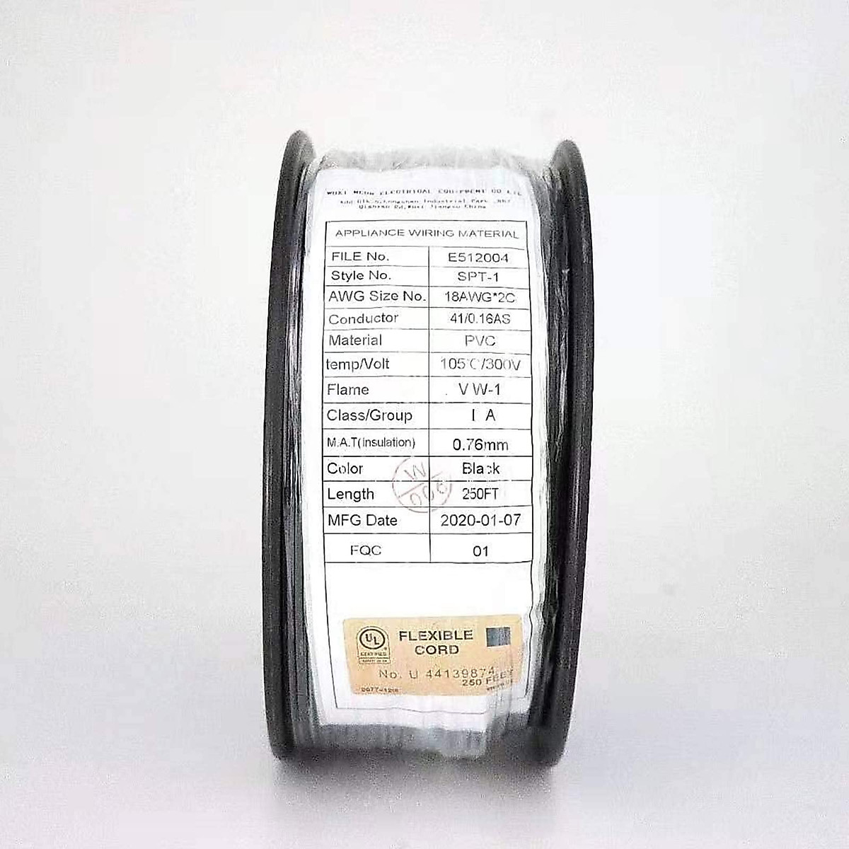 Aniai Low Voltage Landscape Wire,UL List 18/2 SPT-1 250FT Electrical Wire,for Light and Lamp Extension Cable