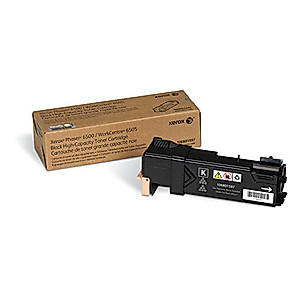 Xerox 106R01597, Phaser High Capacity Toner Cartridge, 3000 Page Yield, Black