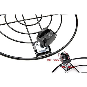 Outdoor rolling Planter Casters,Plant Caddy with Wheels Iron Large Potted Plant Stand Holder Move Around Indoor Outdoor Garden Patio Flower Pot Planter Adjustable Rolling with Locking 13" 2 pcs