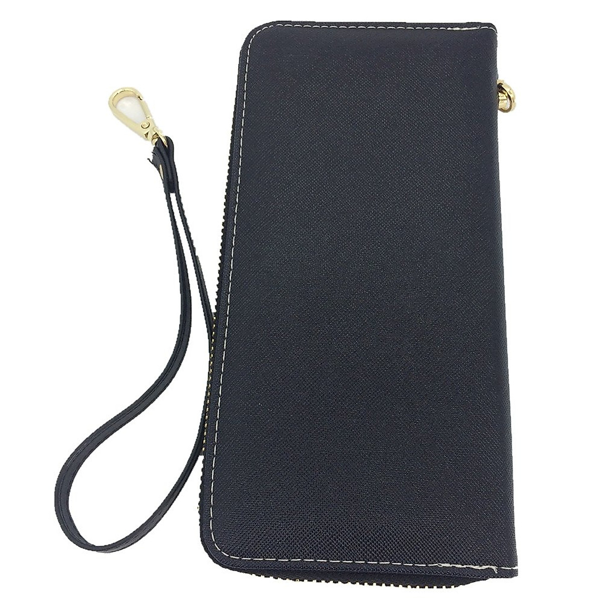 a266XDKSJK Women Leather Wallet Custom Photos Wallets Personality Clutch Bag Card Case Cash Holder Wallets Print Any Photo(Black Double Side)