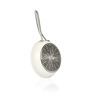 ValenCera by TeChef, 8" Ceramic Nonstick Frying Pan Skillet, Nontoxic - Free of PFAS, PFOA, PTFE, Made in Korea (8-in)