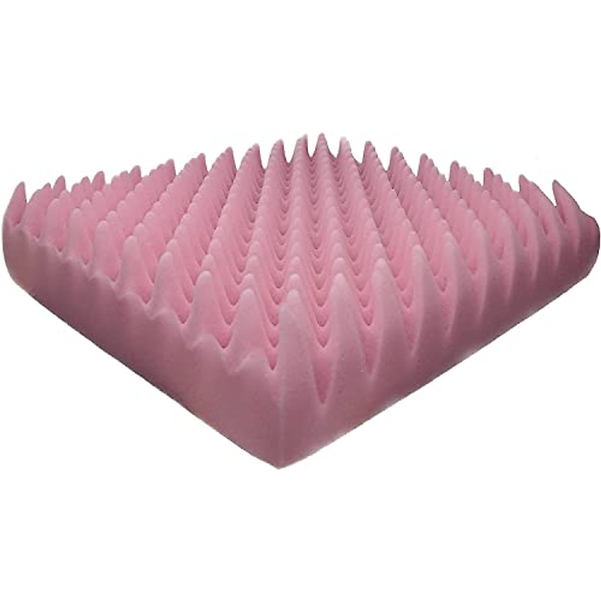 Vakly Convoluted Foam Egg Crate Seat Cushion 4 Inch Thick [18''x16''x4''] for Added Padding and Comfort on a Wheelchair or Office Chair (3)