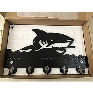 Hook with Shelf Hanger for Clothes Hanger for Coats Hats The Shallows Shark Protective Animals Great Movie Peripheral Product DIY Design Gift for Girlfriend Boyfriend Wild Life