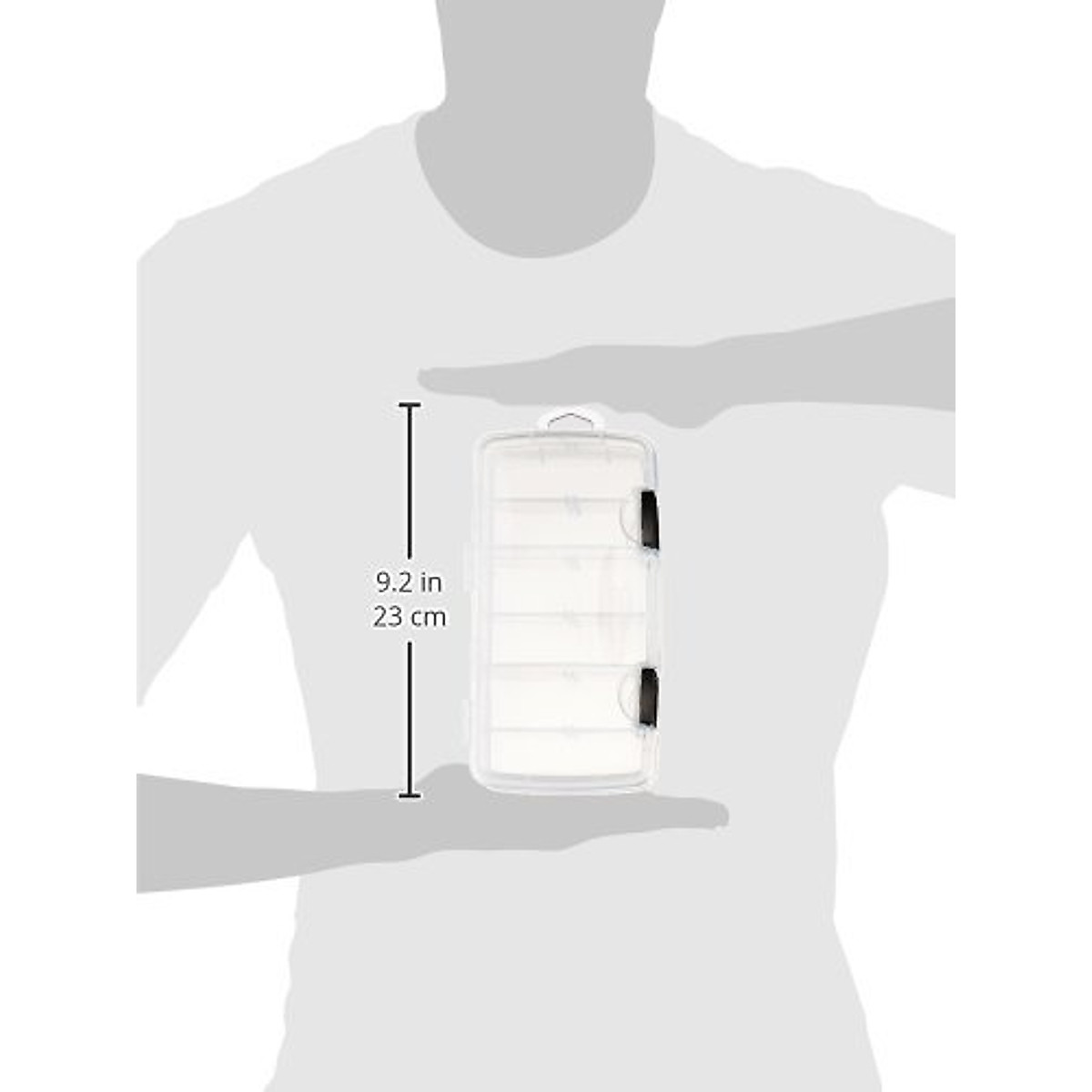 Plano 3450-23 Double-Sided Tackle Box, Premium Tackle Storage